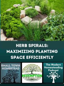 Herb Spirals: Maximizing Planting Space Efficiently - The Small Town ...